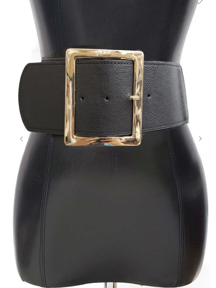 Bold & Black Statement Belt - DoubleOStyles